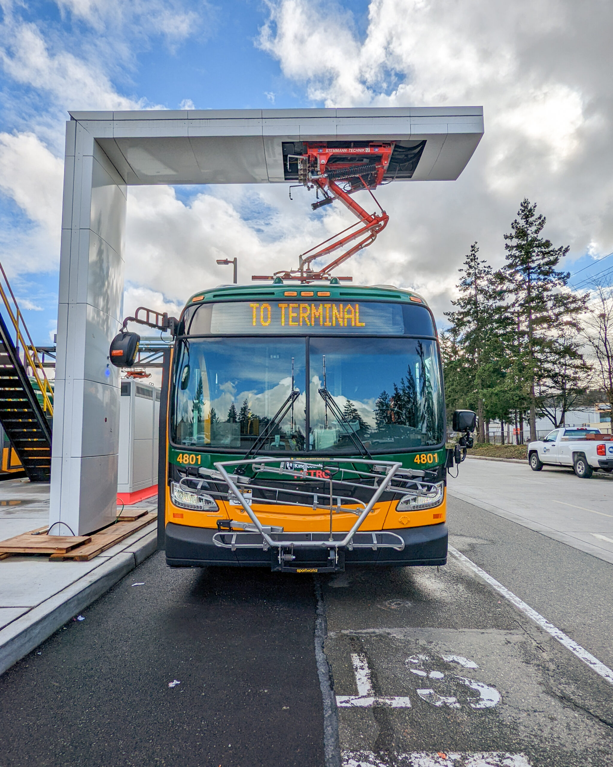 King County Metro Electric Bus Charging Pilot Seattle - McKinstry