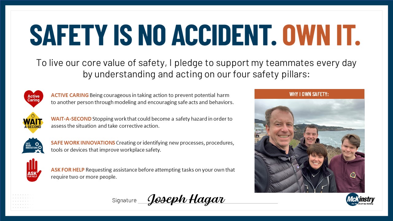 Owning Safety During National Safety Month | McKinstry